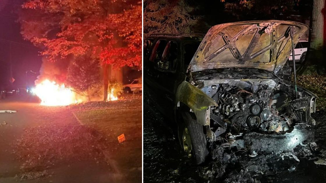 Car fire, McKinley Fire Company responds - Glenside Local