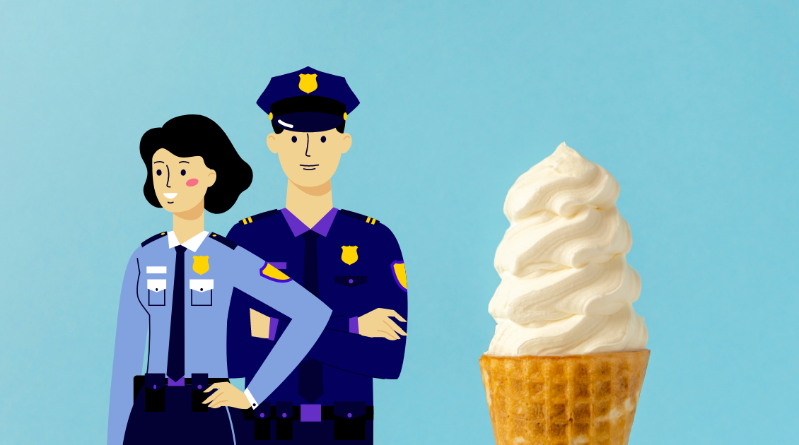 Cone with a Cop - Glenside Local