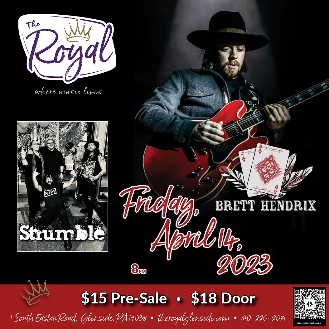 The Royal weekend: Brett Hendrix (Friday), Tabula Rasa (Saturday ...