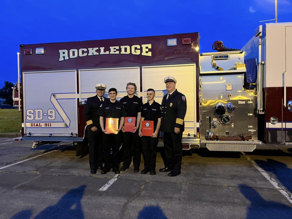 Rockledge Fire Company sees several members graduate from PA's ...