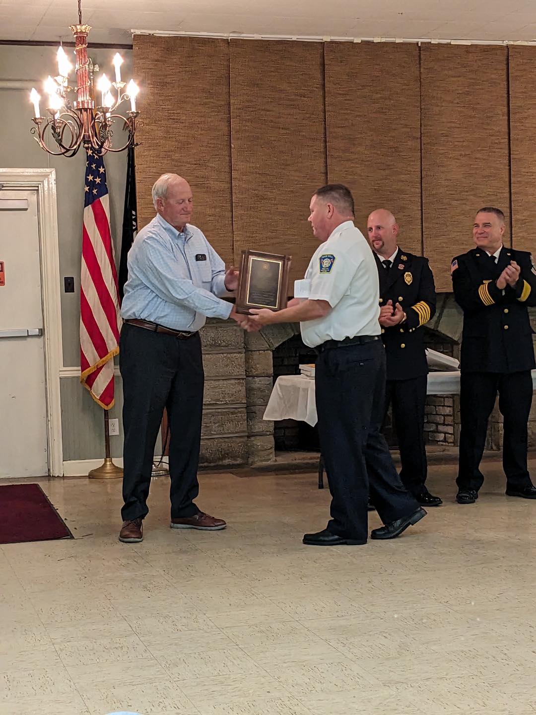 Roslyn, Weldon fire companies swear in new Chiefs, honor former leaders ...