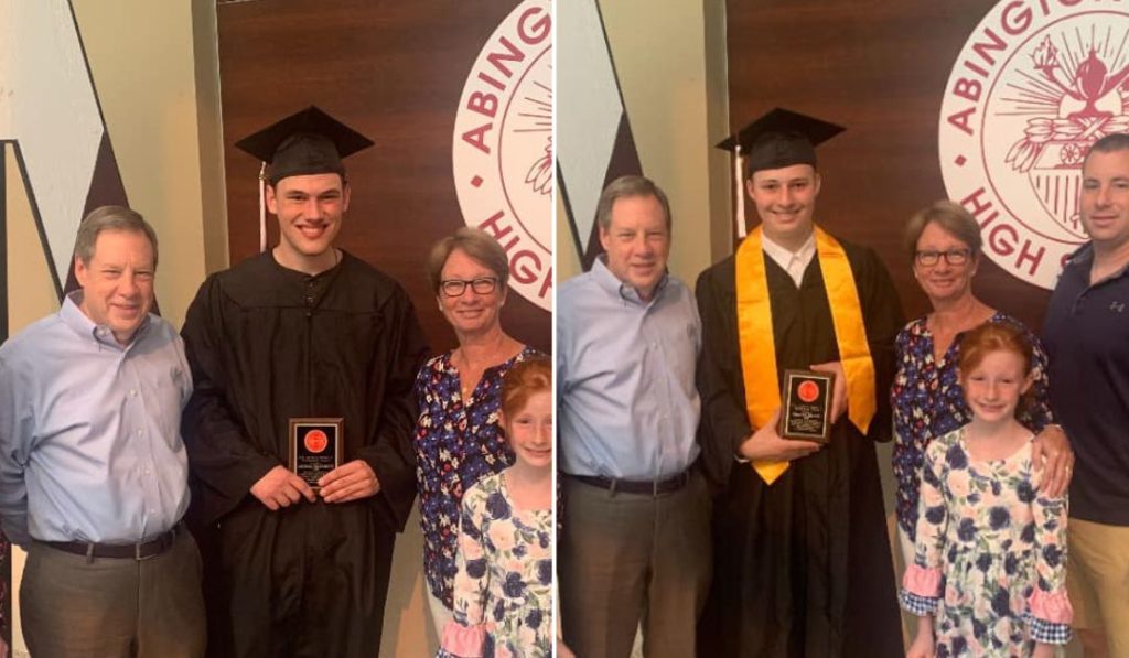 Abington grads Shefcik and Franchetti, local firefighters, receive ...