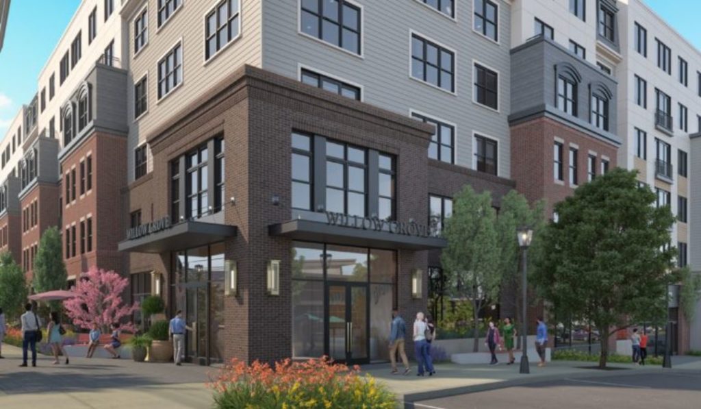 Willow Grove Shopping Center’s 260-unit apartment complex detailed by ...