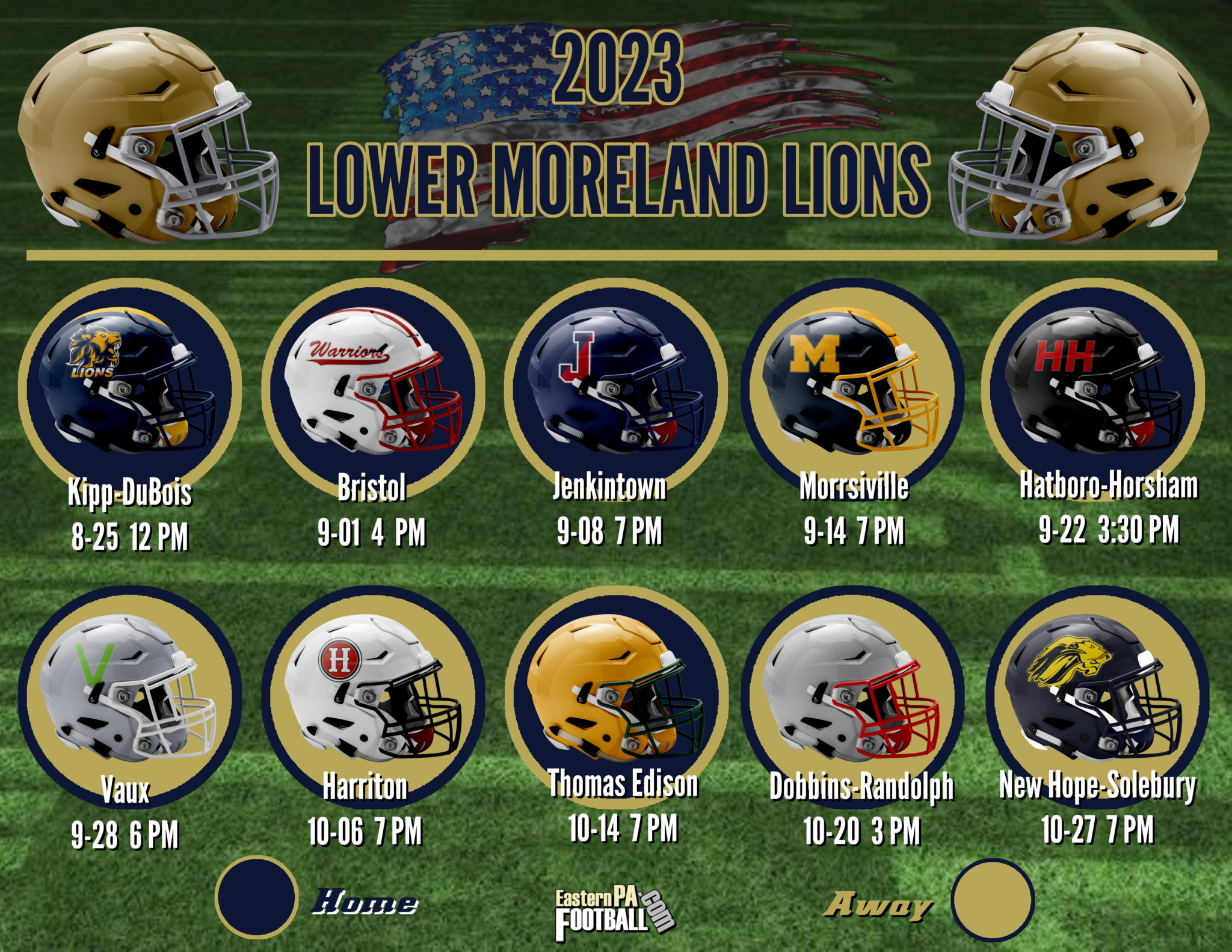 Lower Moreland football takes on Jenkintown this Friday, livestream ...