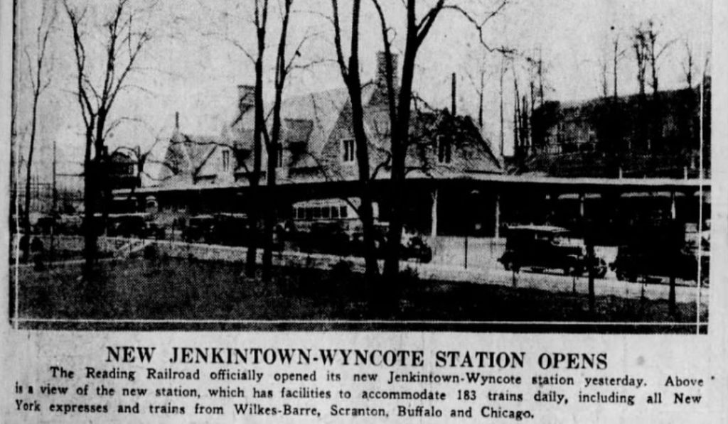 History with Mike: The Jenkintown-Wyncote Train Station's evolution ...