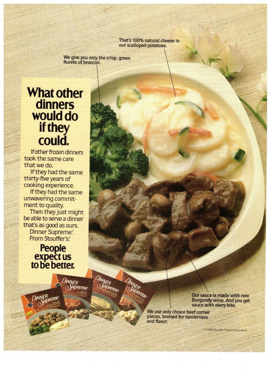 Stouffer's frozen foods was once a restaurant chain with a location in ...