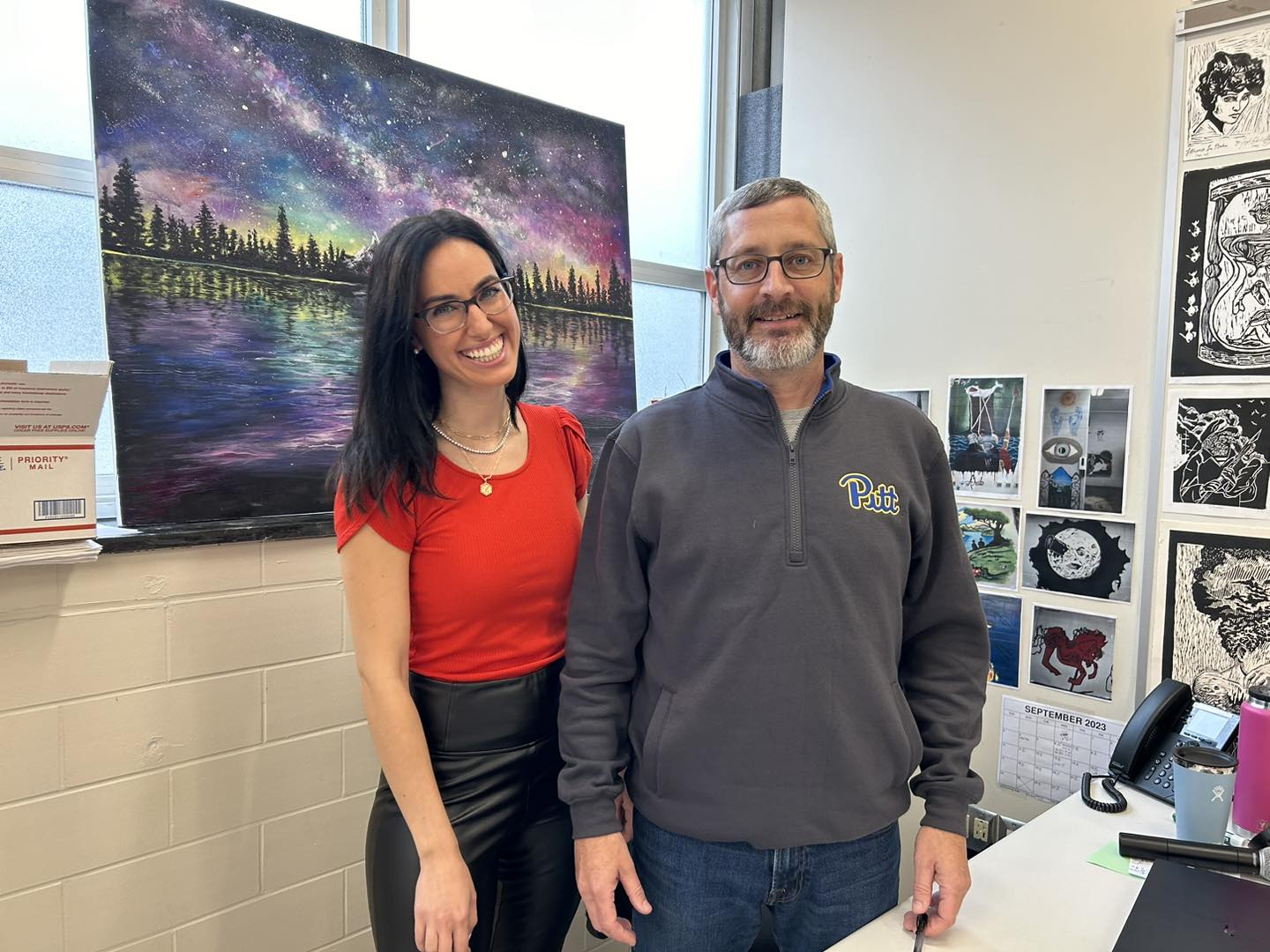 Hall of Famer, 6ABC reporter Katie Katro visits Abington High School ...
