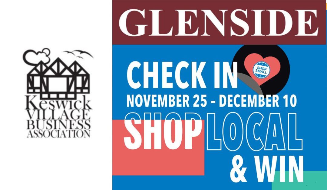 Keswick Village hosting 'Shop Glenside Check-in Contest' - Glenside Local