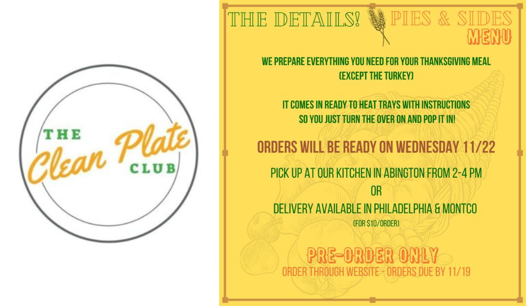 Clean Plate Club Menu at Robert Gump blog
