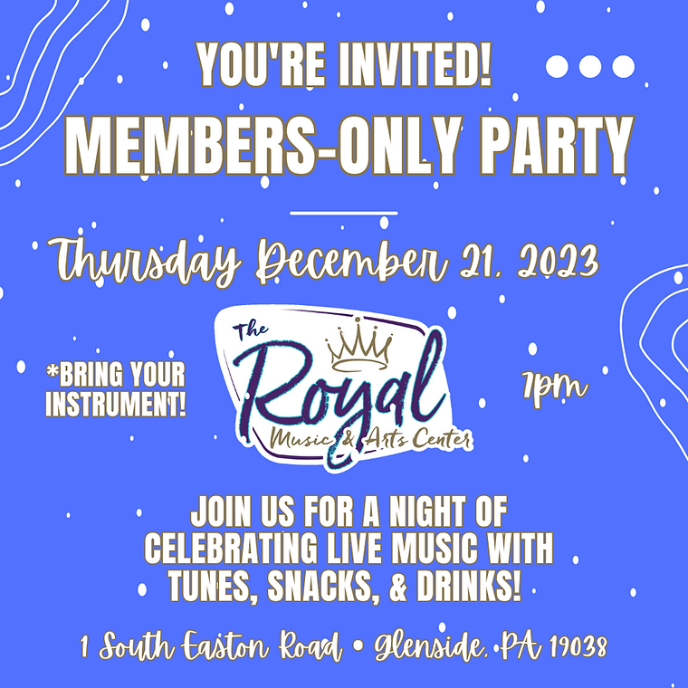 The Royal Weekend: Members-only Party (Thursday), Hutch & Co. (Saturday ...