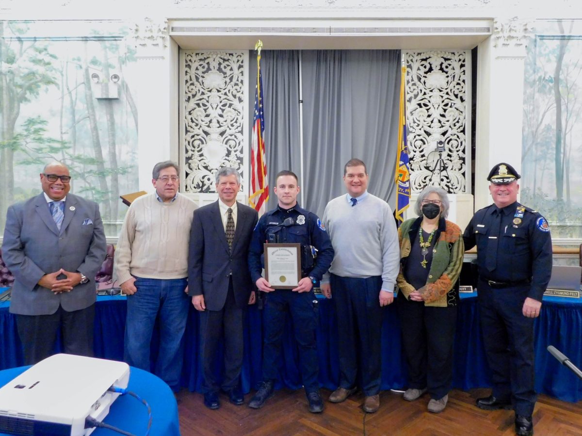 Cheltenham welcomes two new officers, Chief Slavin honors numerous ...