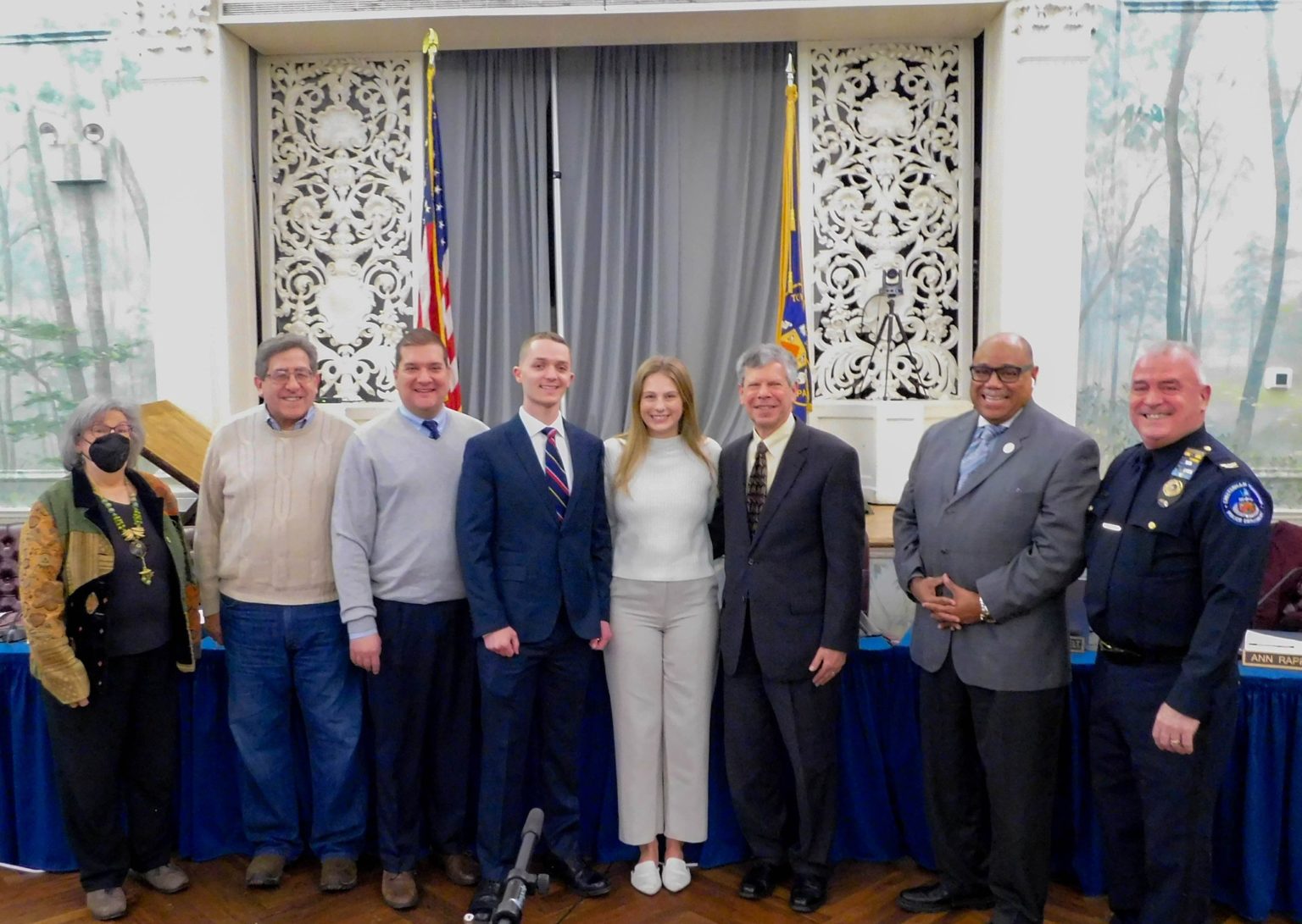 Cheltenham welcomes two new officers, Chief Slavin honors numerous ...
