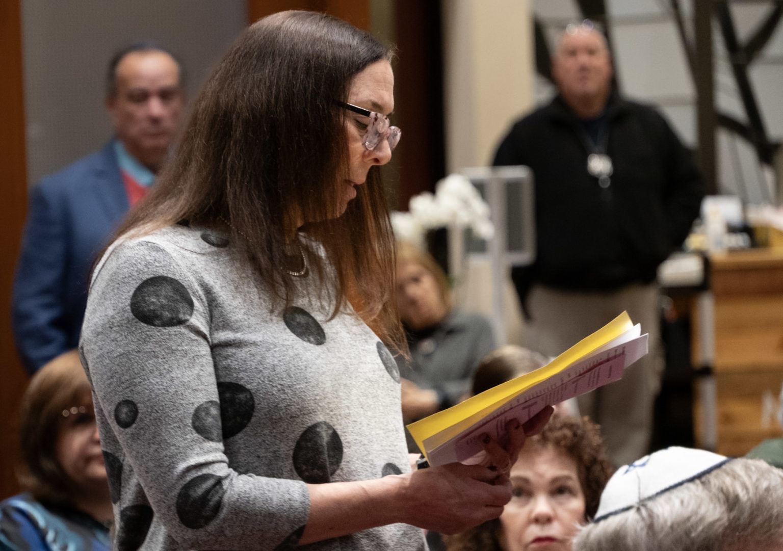 Elkins Park's Adath Jeshurun hosted a candlelight vigil for Israel ...