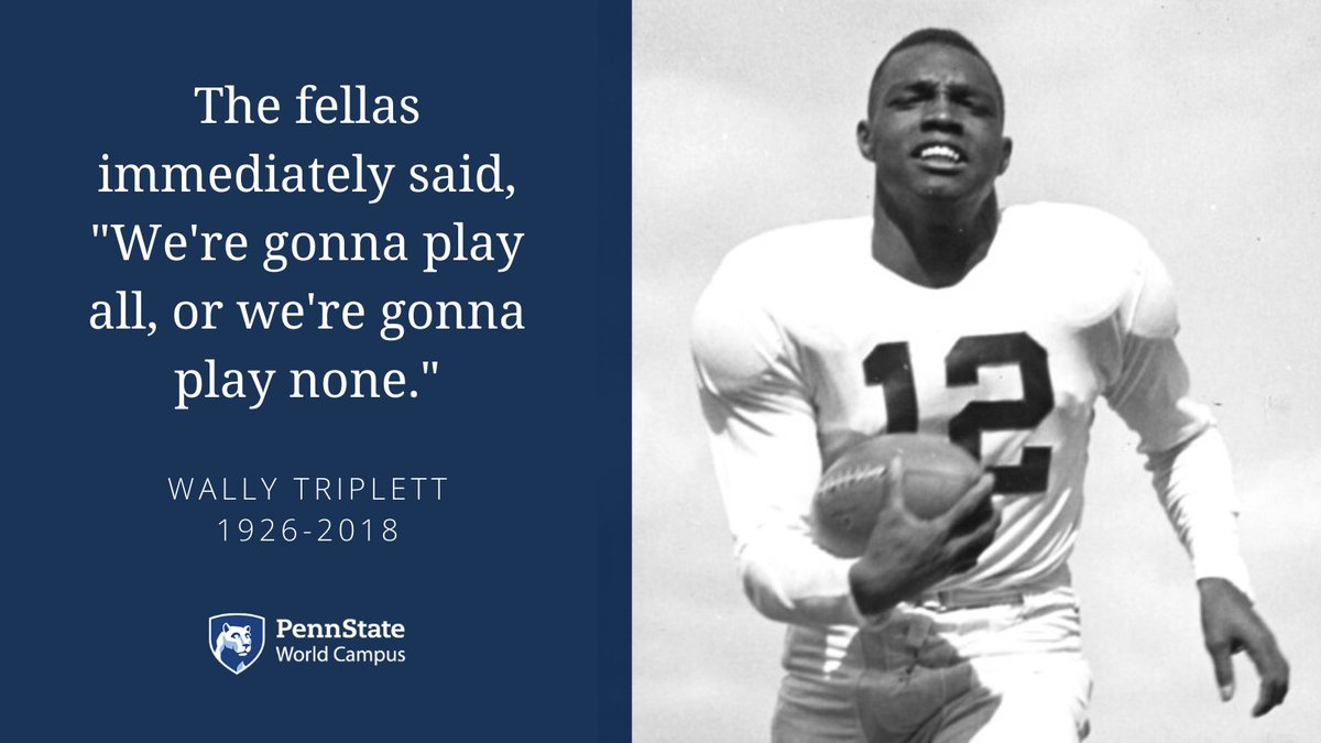 Remembering Wally Triplett, La Mott's football trailblazer who inspired ...
