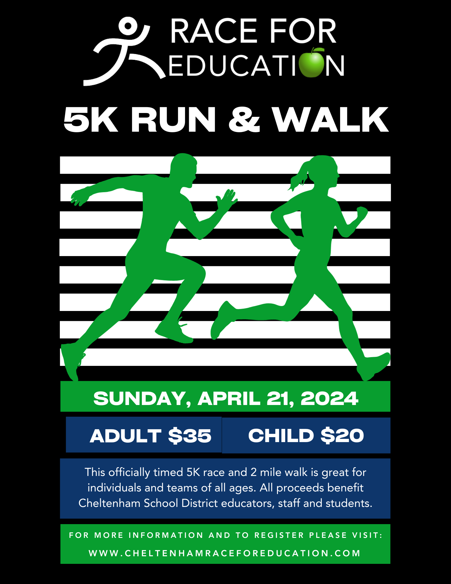Cheltenham Education Foundation's to host 'Race for Education' 5K/2 ...