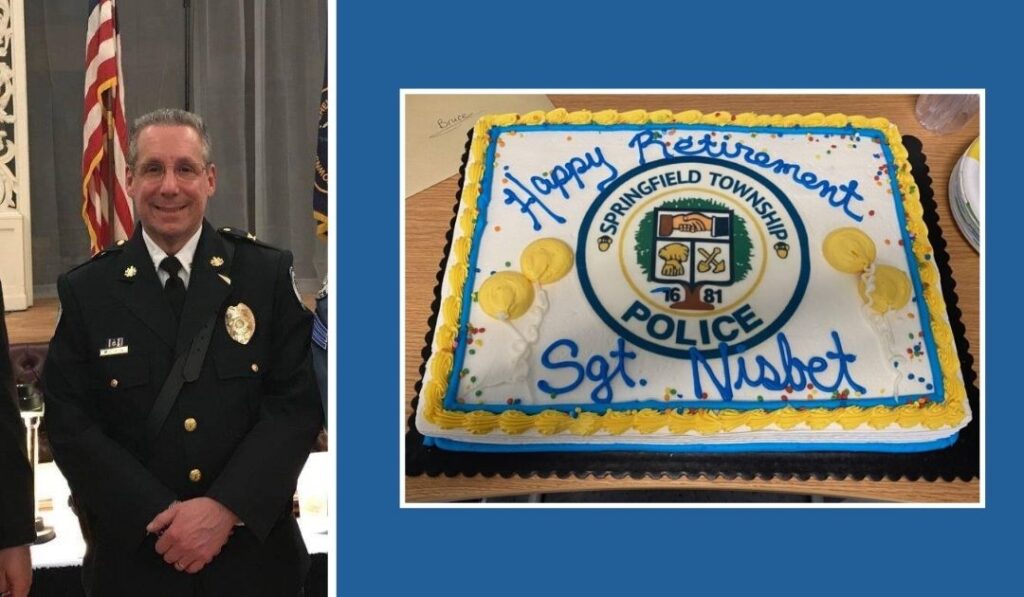 Springfield Township honors police and public works retirees, Sergeant ...