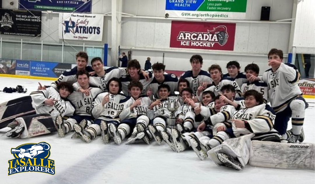 #1-ranked La Salle College boys' hockey wins Founder's Cup, playing for ...