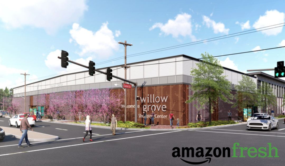 Phase II of Willow Grove Shopping Center construction complete: Amazon ...
