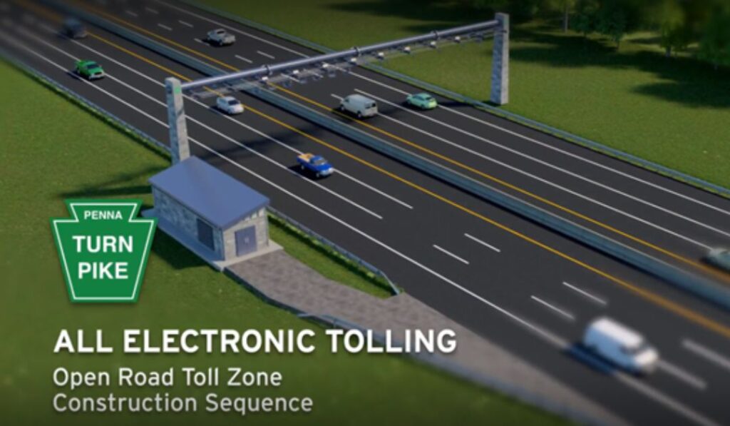 PA Turnpike to replace all toll booths with overhead readers - Glenside ...
