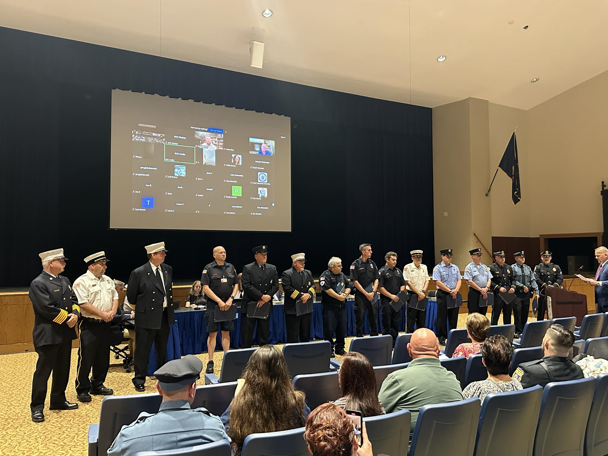 Numerous First Responders honored for resuscitating Lower Moreland ...