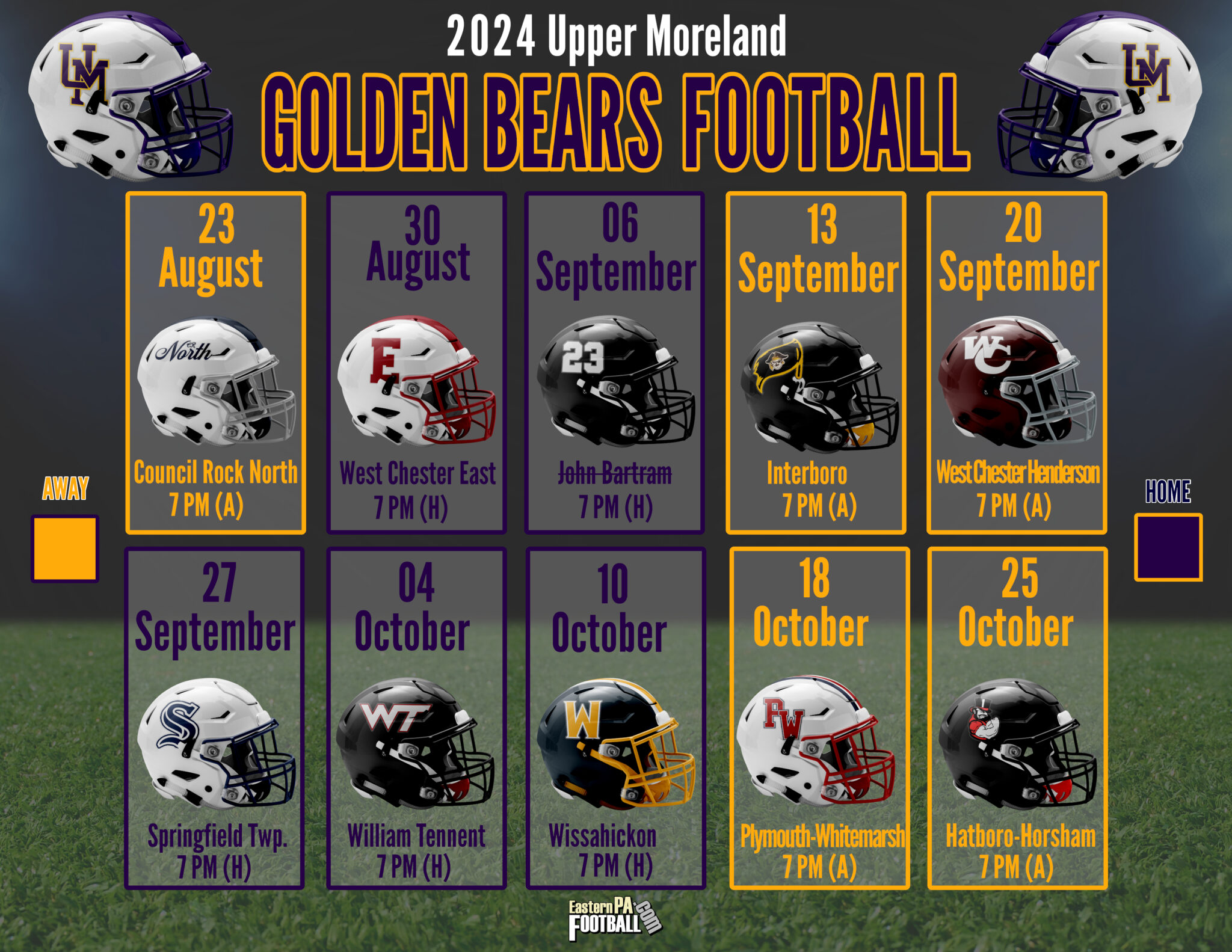 Upper-Moreland-Schedule-2024 - Glenside Local
