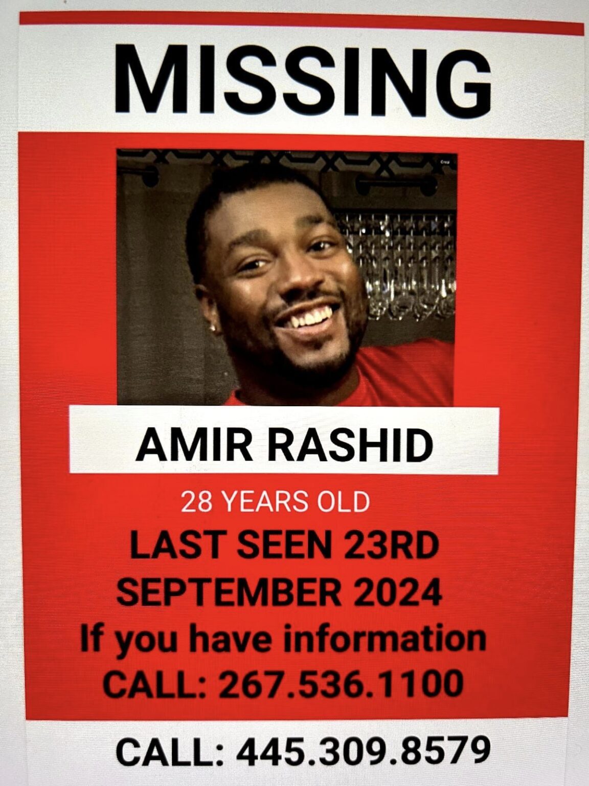 Son of Cheltenham alumni still missing since Sept 23 - Glenside Local