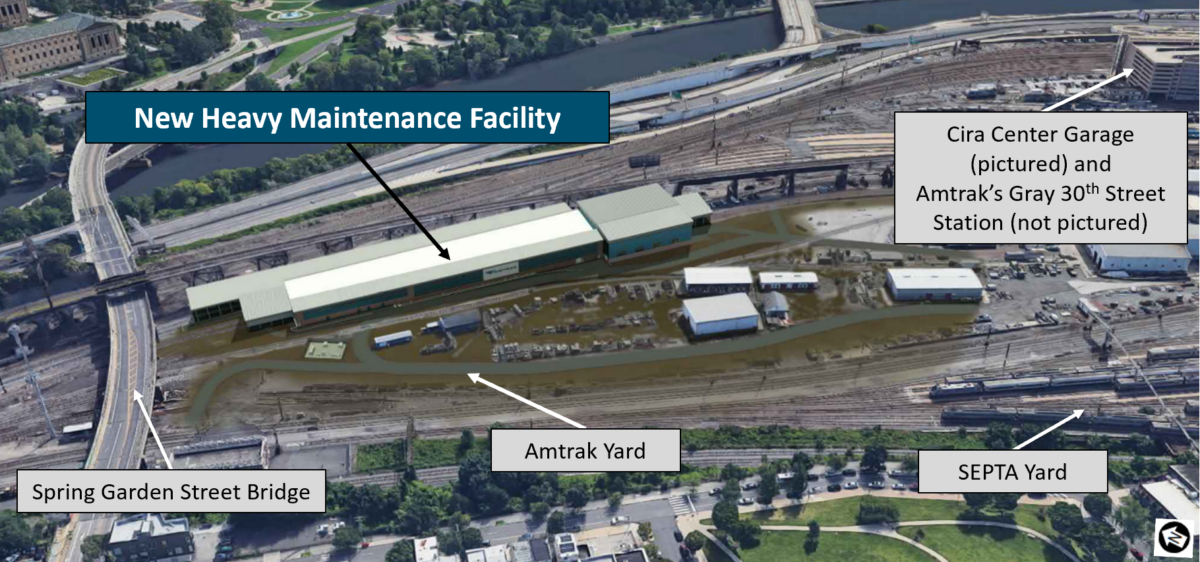 Amtrak breaks ground for $462M maintenance facility in Philadelphia ...