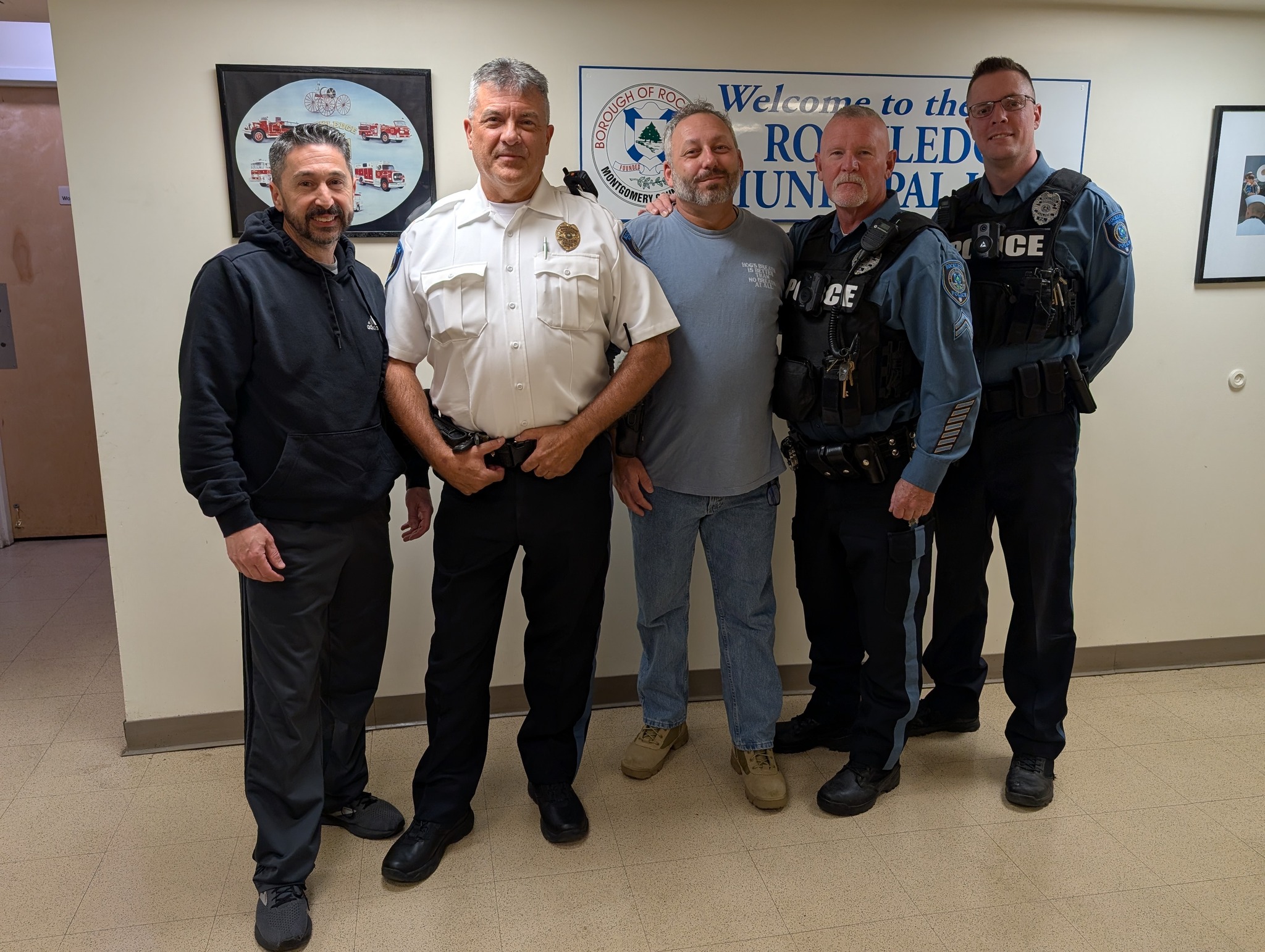 Rockledge police swear in new Chief, full-time officer - Glenside Local