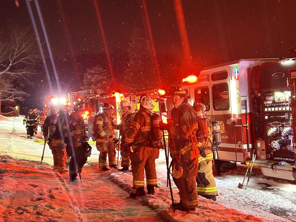 Multiple companies oust Huntingdon Valley house fire - Glenside Local