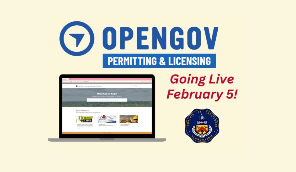 Cheltenham Township to launch OpenGov online platform for zoning/permit ...