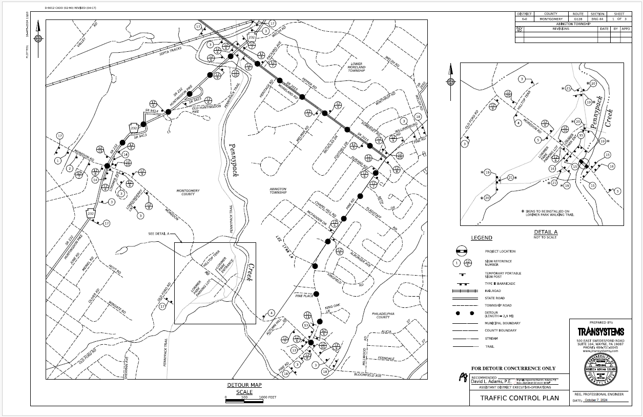 County Line Rd, Philmont Ave, Moredon Rd in Huntingdon Valley to see ...