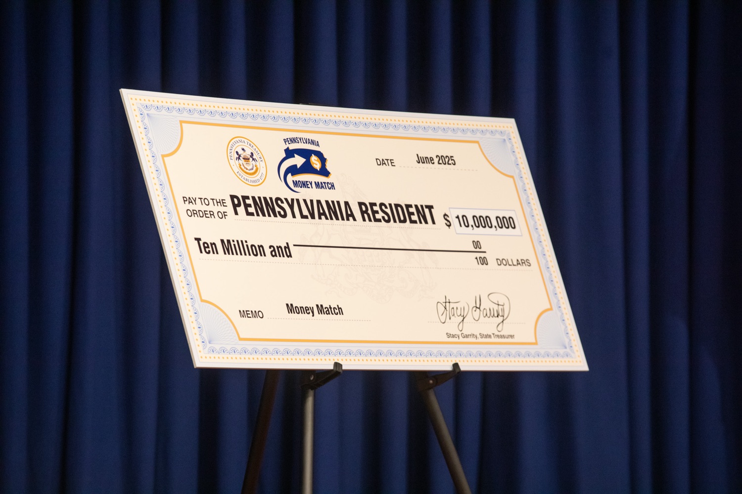 PA Treasury issues second round of Money Match Checks, $9.2M in total ...