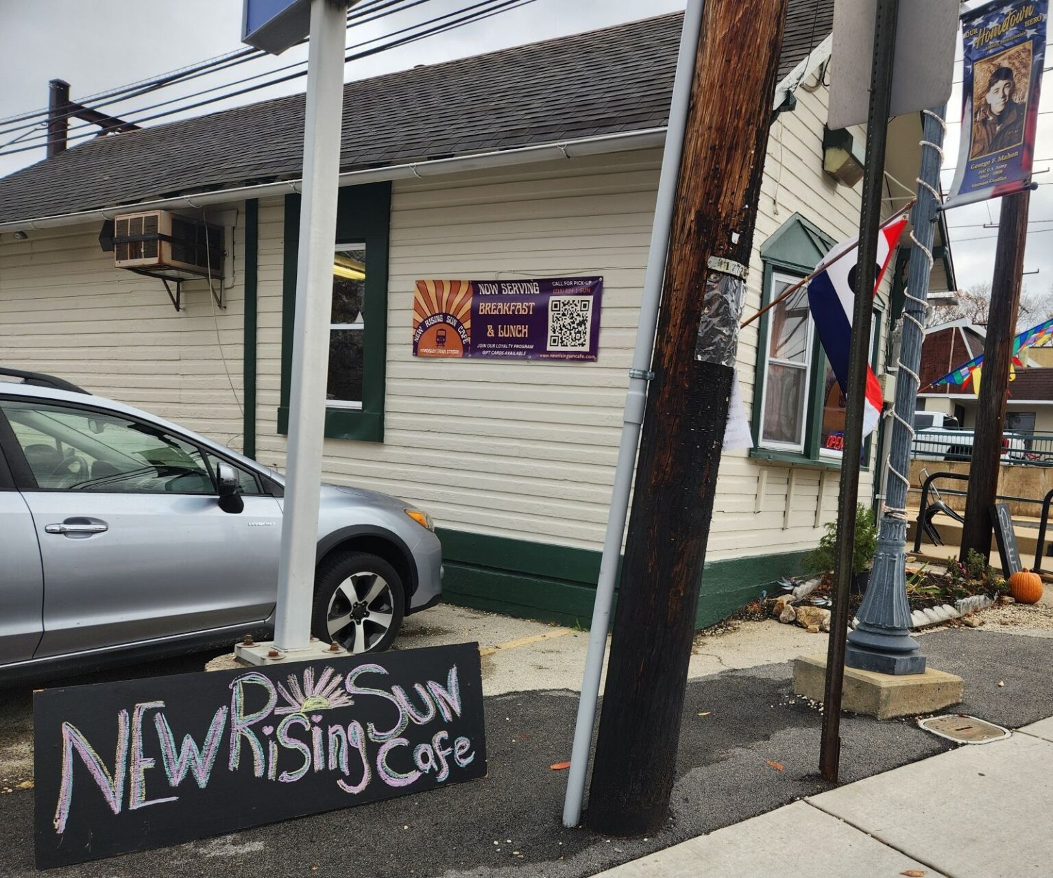 New Rising Sun Cafe: Ardsley Train Station's newest mainstay - Glenside ...