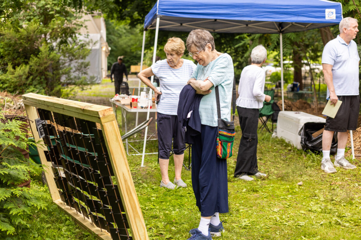 Eagle Scouts, members of Boy Scouts Pack 802 of Huntingdon Valley, feat ...