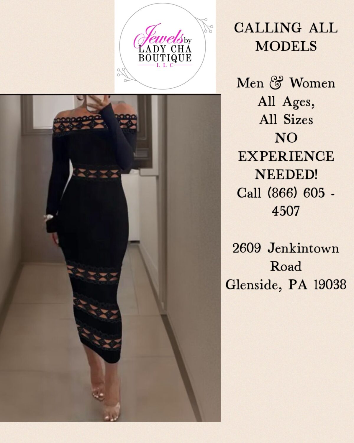 Jewels by Lady Cha Boutique in Glenside seeking local models - Glenside ...