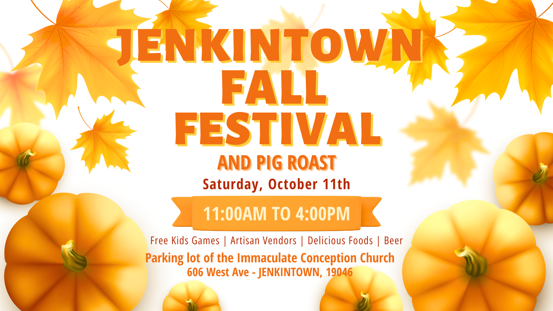 Jenkintown Fall Festival & Pig Roast to be held on Oct. 11, tickets now ...