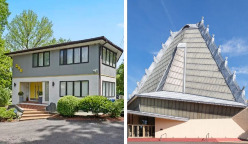 Elkins Park home inspired by Frank Lloyd Wright feat. as Mansion Global ...