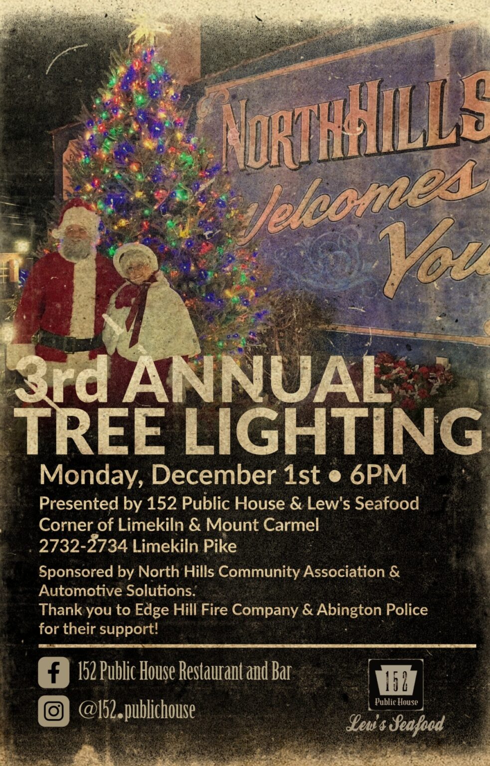 Upcoming holiday events in greater Glenside: North Hills Tree Lighting ...