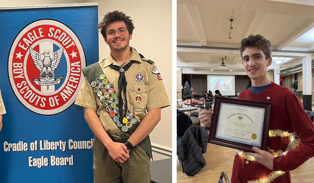 Jenkintown Scouts BSA Troop 201 congratulates newest Eagle Scout, Bob ...