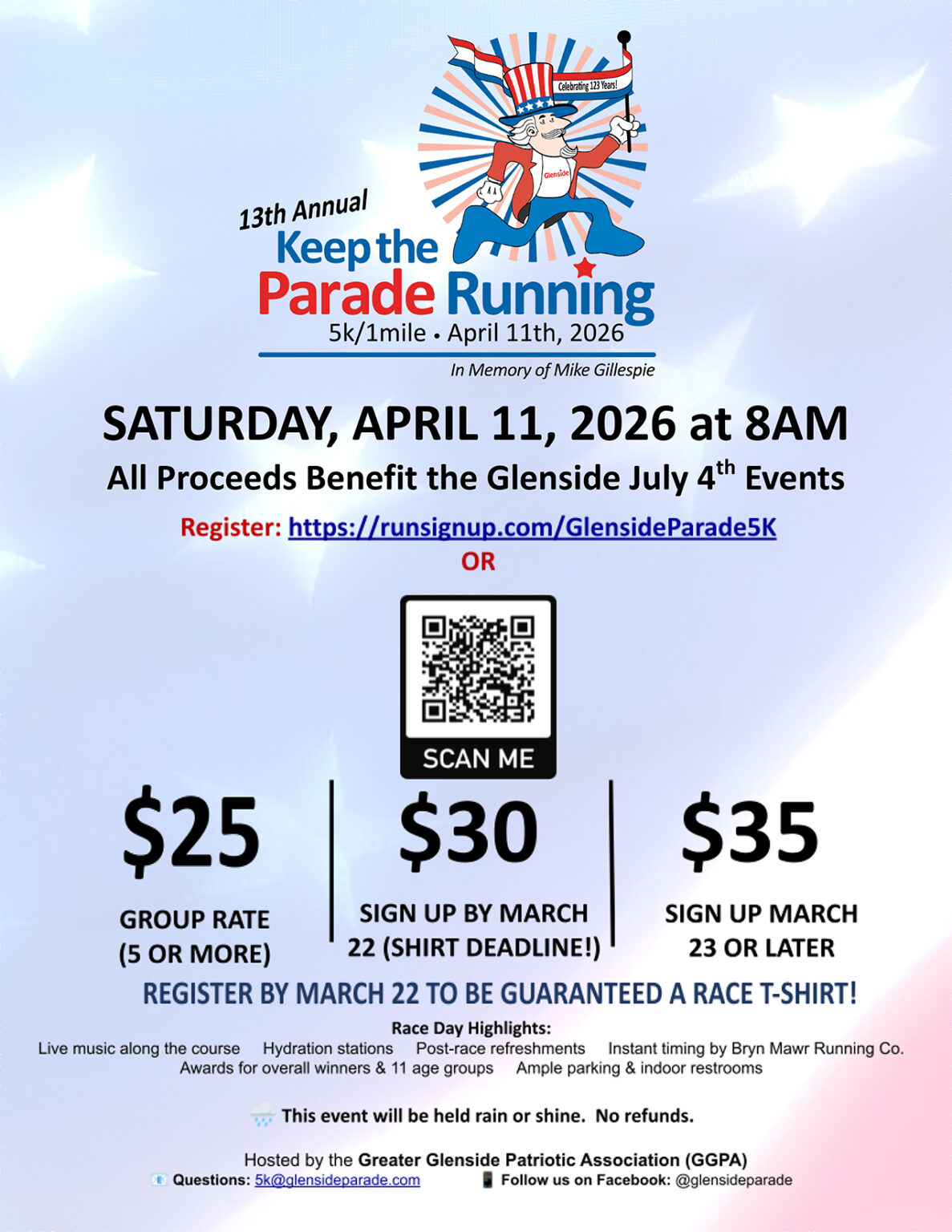 Race Flyer 2026-MEDRez - Glenside Local