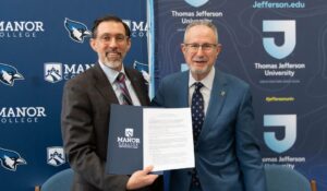 Manor College of Jenkintown partners with Thomas Jefferson University ...