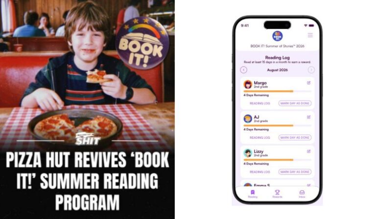 Pizza Hut's 'BOOK IT!' summer reading program returns this summer ...